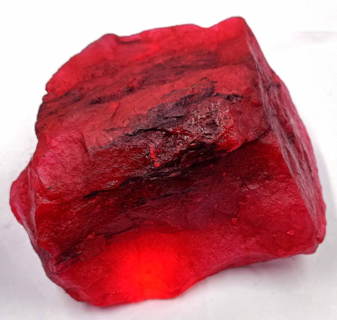 Ruby Natural 6000 Carat Attractive Pigeon Blood Red Ruby Rough ...