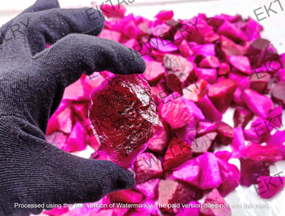Ruby LOT 1 Kg African Ruby Rough Stone Rough Shape Loose - Etsy