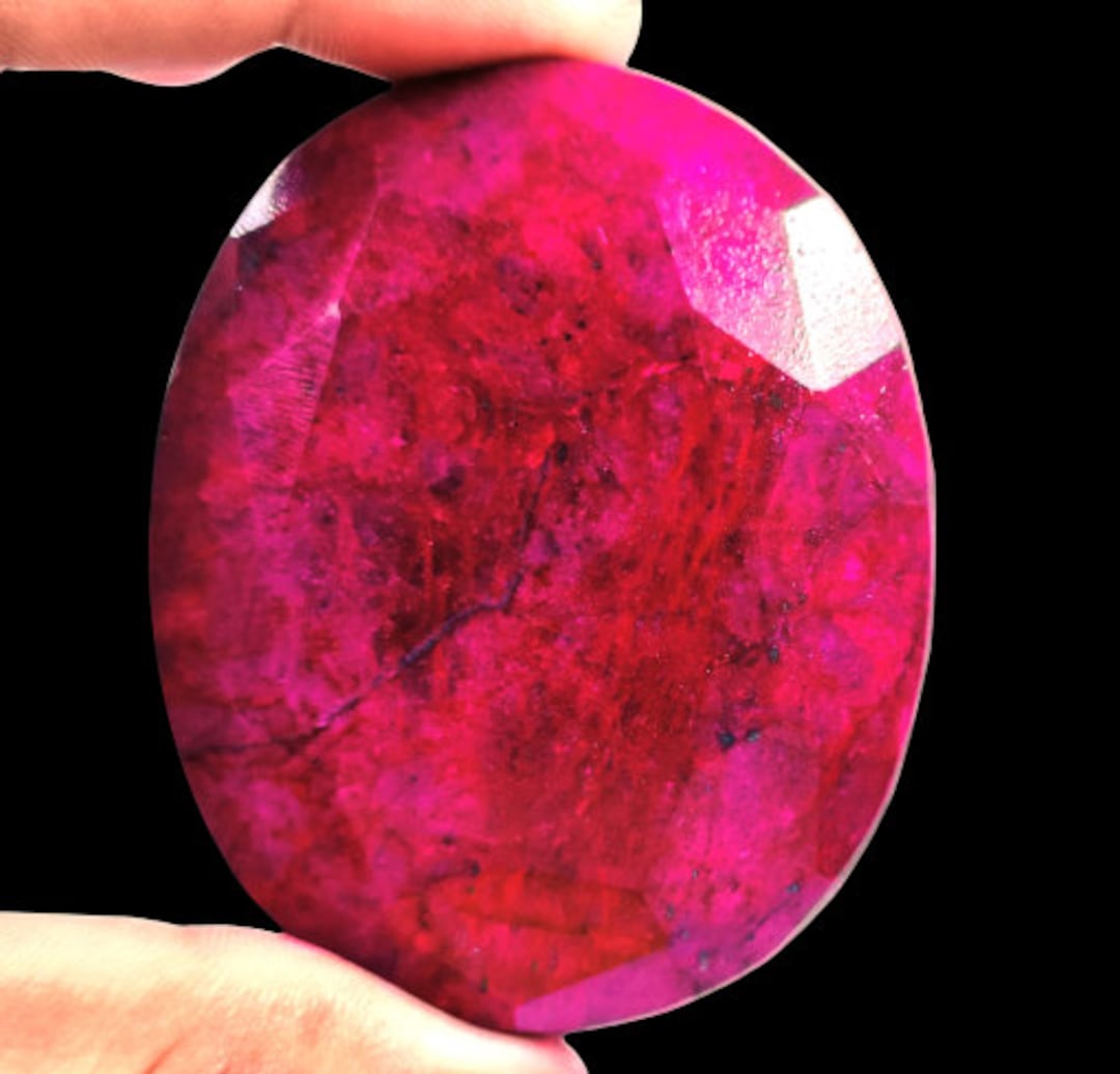 Ruby Big Size Natural Africa Red Ruby a One Quality 333.00 Carat Oval ...