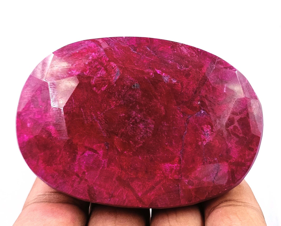 Ruby Big Stone 1550-1600 Carat Natural Red Ruby Expedite Shipping Rare ...
