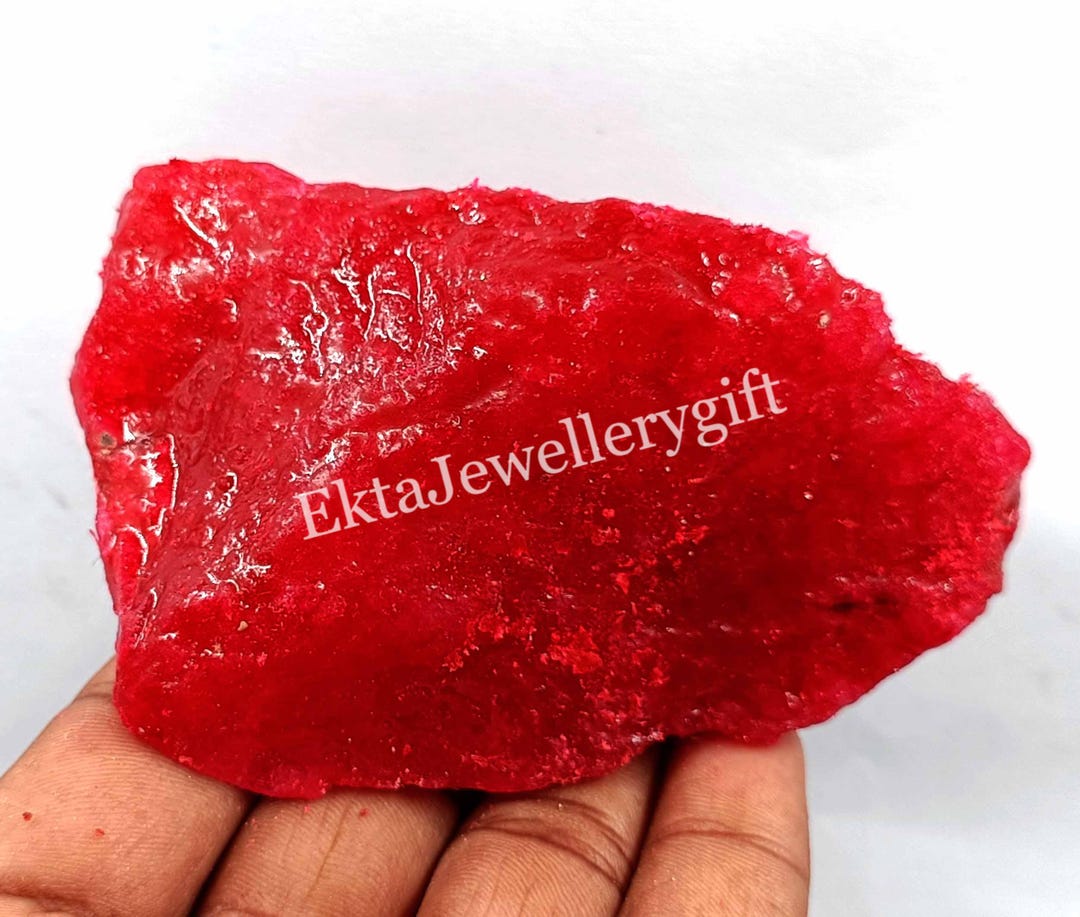 Ruby Rough Natural 757 Ct African Ruby Rough Semio Transparent Uncut ...