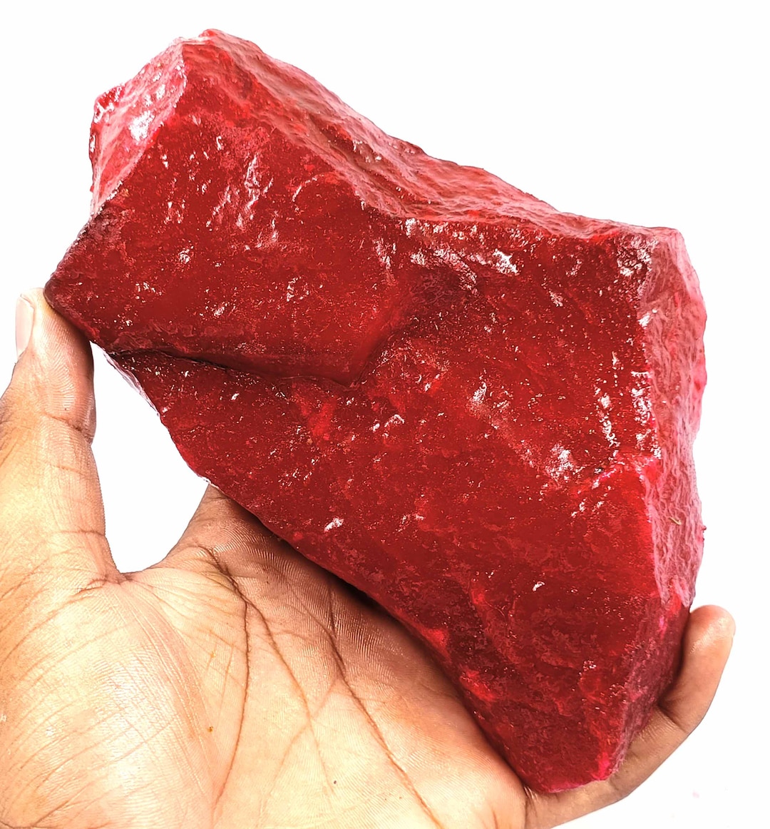 Ruby Rough Natural 4150 Ct African Red Ruby Rough Gemstone Unique ...