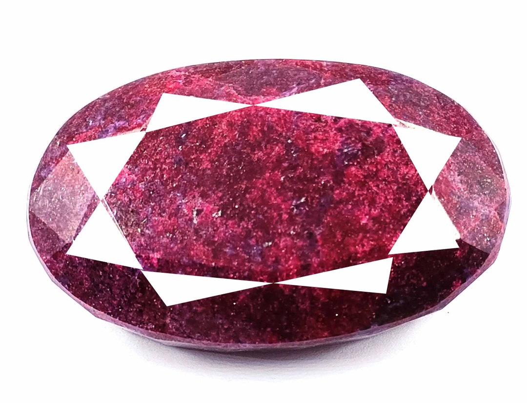 Ruby Red Ruby Stone Big Shape Oval Cut 500-600 Ct Natural Red Ruby IGL ...