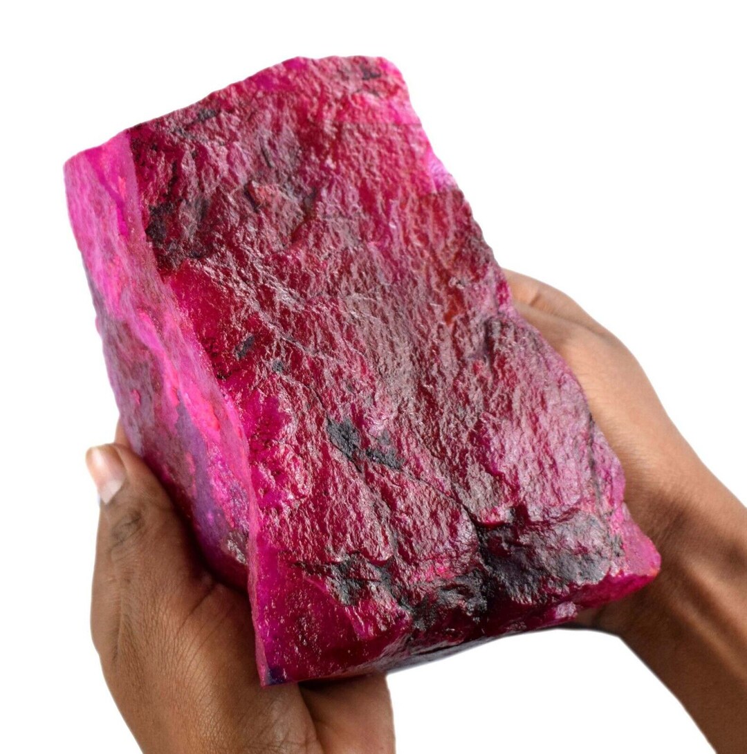 Ruby 25000 Carat 5 Kg Chunk Superior Quality IGL Certified Pigeon Blood ...