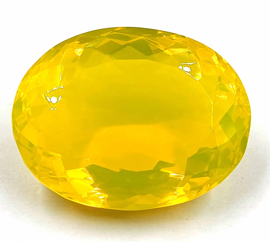 Opal Stone 260.20 Ct IGL Certified Loose Gemstone Faceted Oval Cut ...