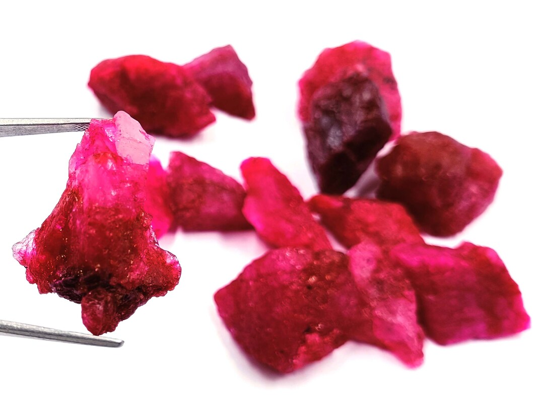 Ruby Rough IGL Certified Natural 200 Carat Lot Loose Gemstone Pegion ...