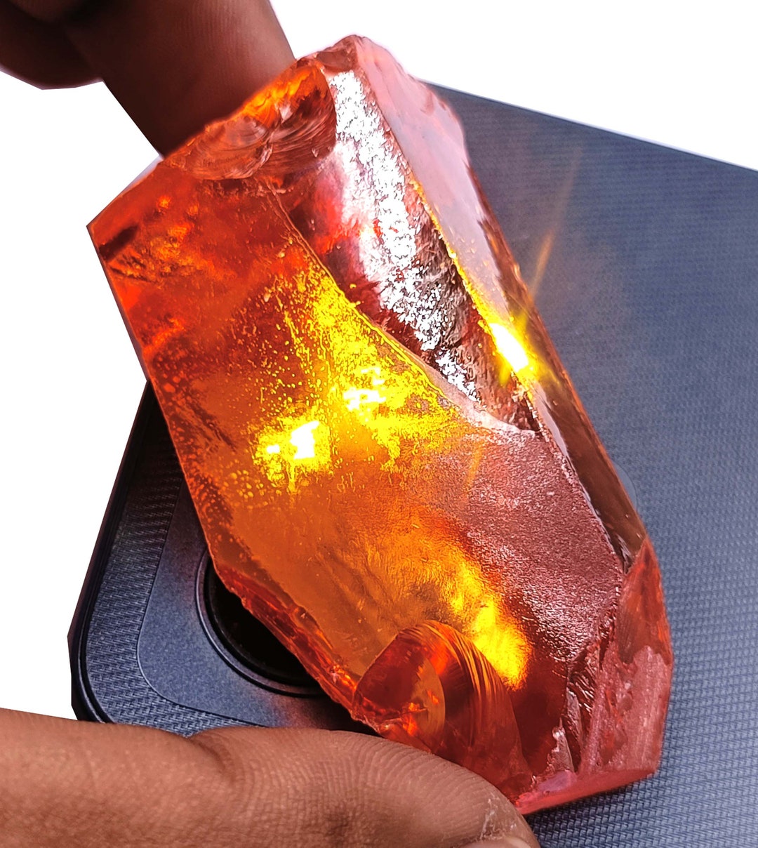 Orange Zircon Semi-transparent Rough 683.85 Ct IGL Certified Loose ...