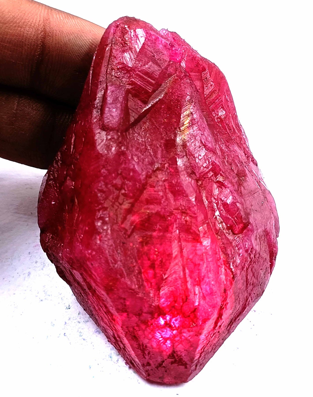 Ruby Rough Natural 400-500 Ct African Red Ruby Rough Gemstone IGL ...
