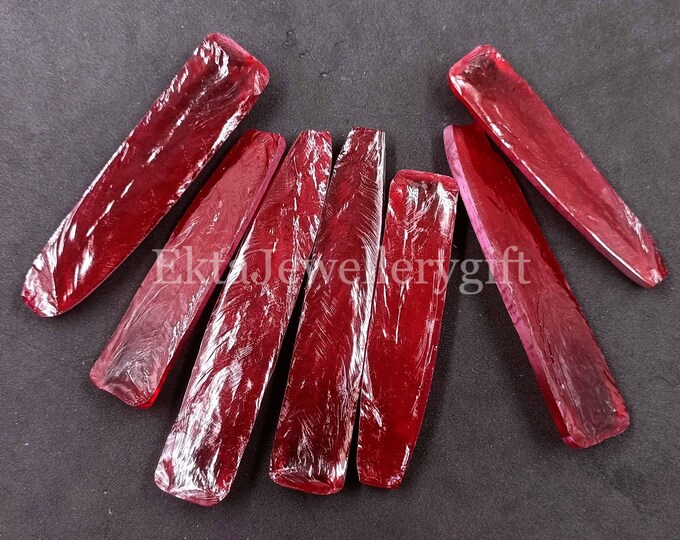 Ruby Lot Slice Natural Ruby Corundum Loose Raw Untreated/unheated ...