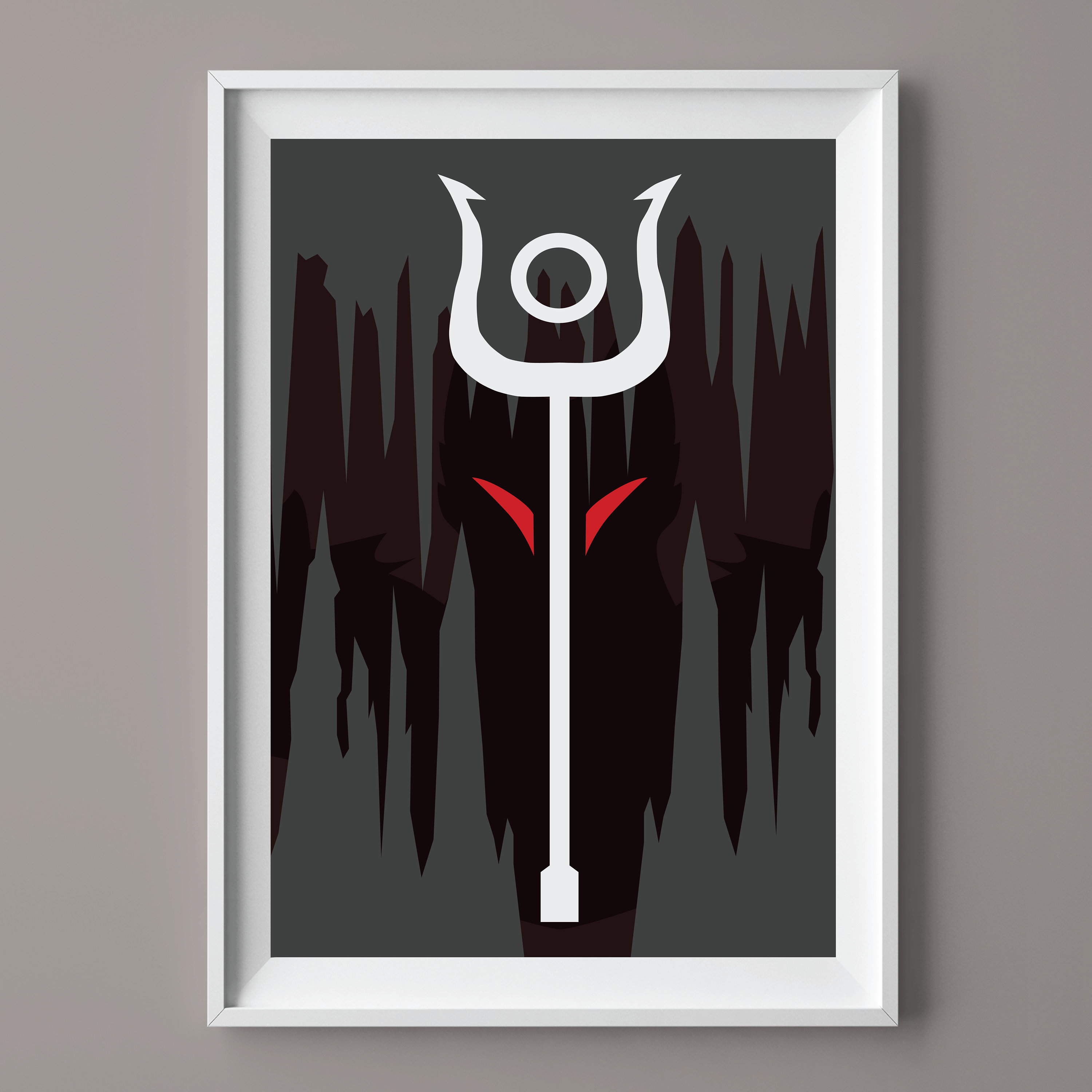 Hades Print, Greek Mythology Prints, Cerberus Print, History, Home ...