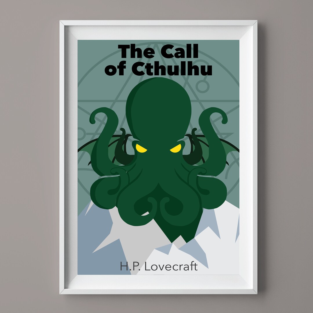 Cthulhu H.P. Lovecraft Monsters Living Room Decor Home - Etsy