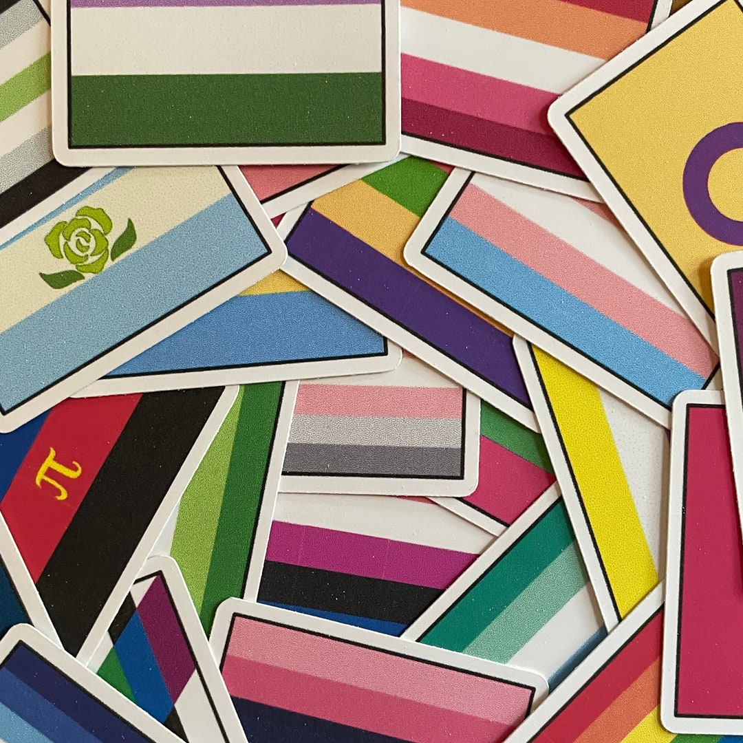 Pride Vinyl Stickers, Pride Flag Stickers, Car Decal, Laptop Decal ...