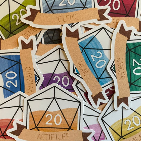 Dungeons and Dragons Car Stickers - Etsy