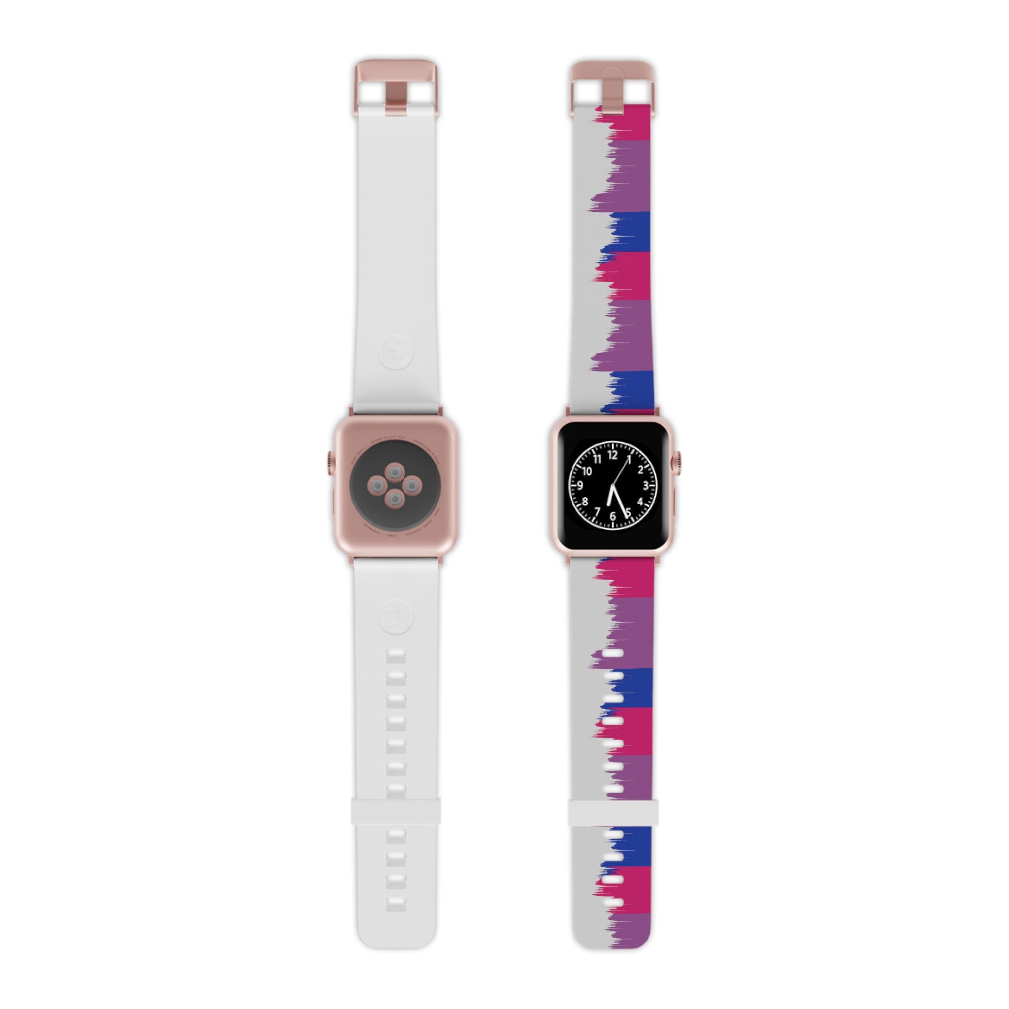PRIDE MONTH: Bisexual Pride Flag Colors Watch Band for Apple Watch - Etsy