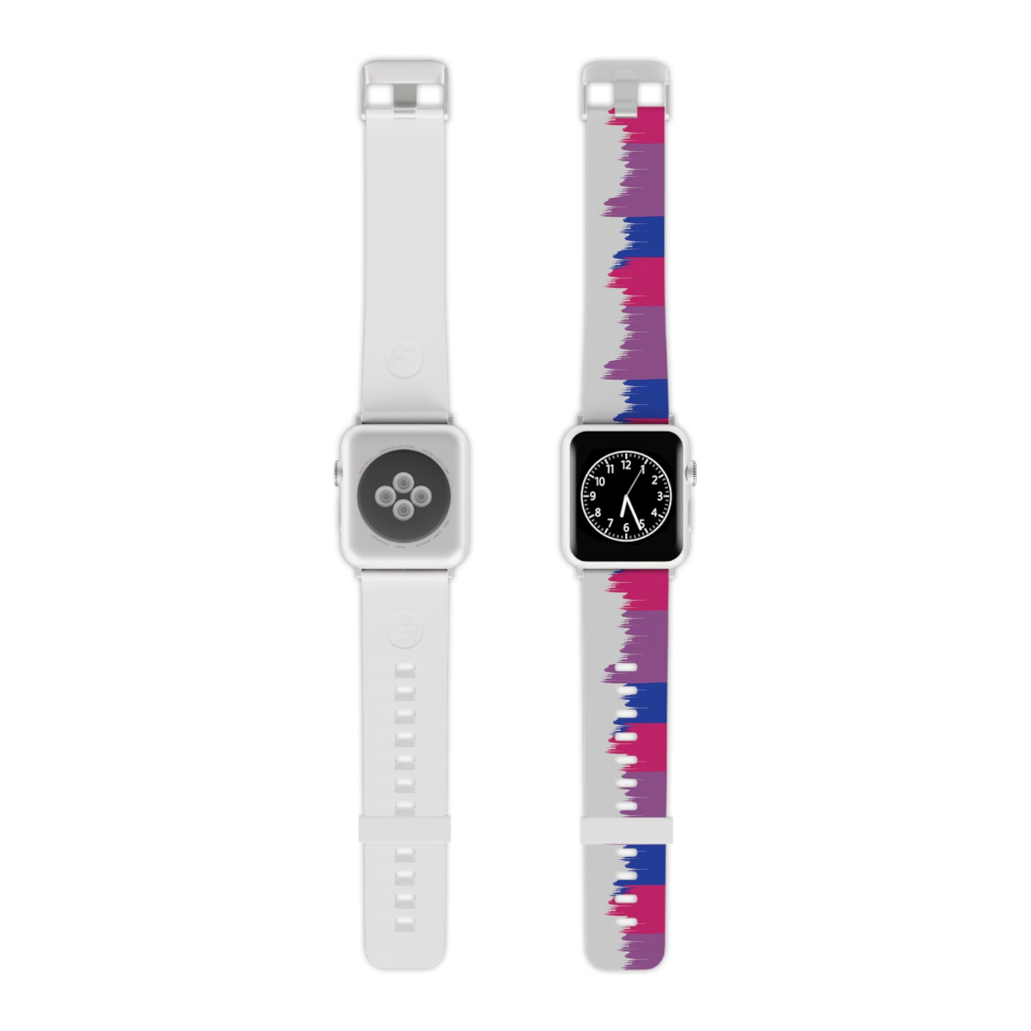 PRIDE MONTH: Bisexual Pride Flag Colors Watch Band for Apple Watch - Etsy