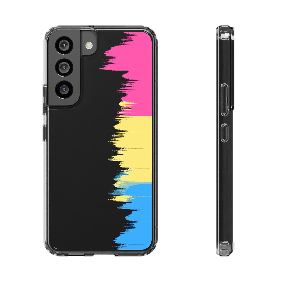 PRIDE MONTH: Pansexual Pride Flag Colors Clear Phone Case for iPhone ...