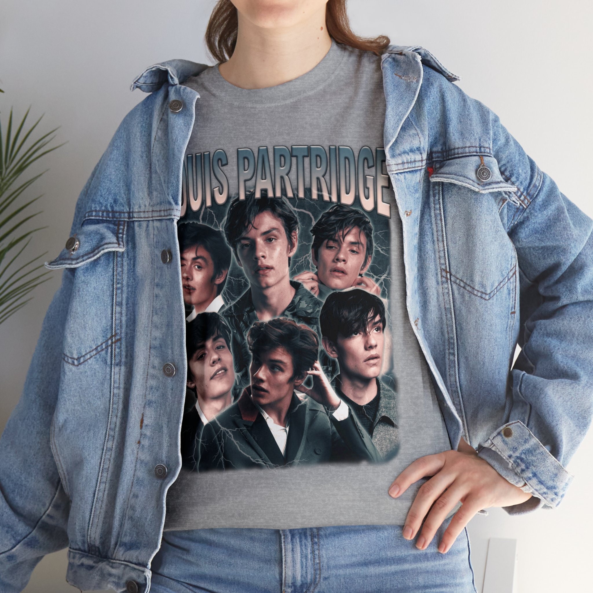 Louis Partridge Shirt, Louis Partridge Movie Vintage 90'partridge T ...