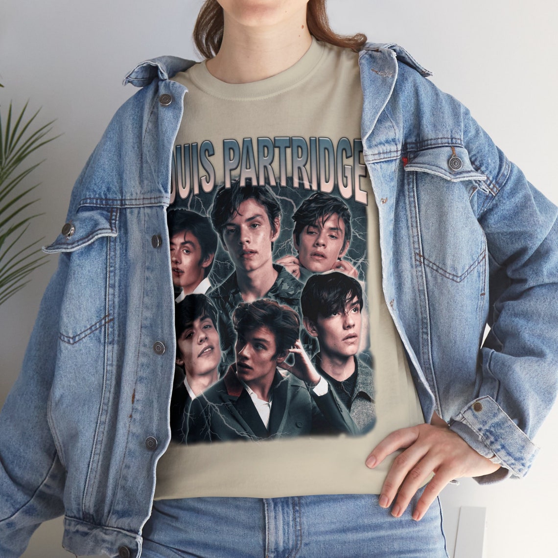 Louis Partridge Shirt, Louis Partridge Movie Vintage 90'partridge T ...