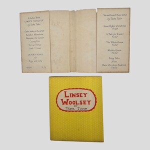 Scarce First Edition 1946 Linsey Woolsey by Tasha Tudor Hardcover W ...
