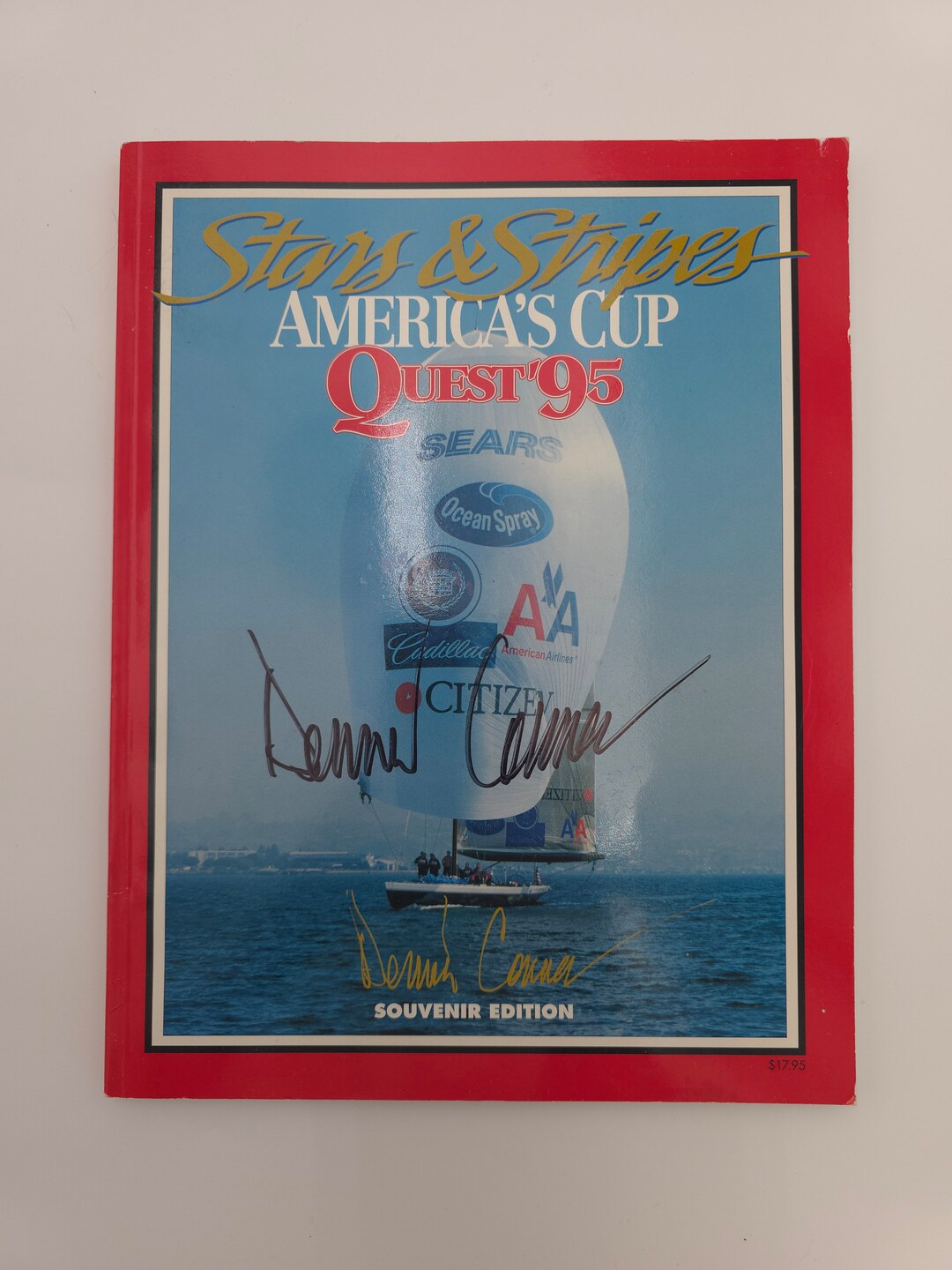 Dennis Connor Signed Stars and Stripes America's Cup Magazine - Etsy