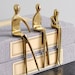 Golden Man Knobs Brass Cabinet Pull Handle Art Deco Handles Knob ...