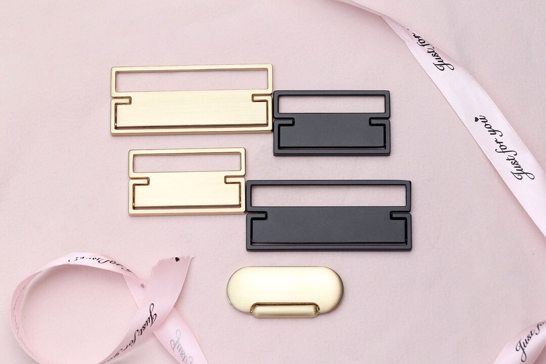 Gold Invisible Rectangle Handle Pulls, Drop Dresser Knob, Invisible Drawer Handle Pull, Cabinet ...