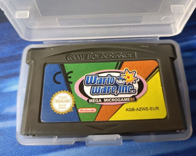 Game Boy Advance MAWARU Made in WARIO Cartridge Only Nintendo Gameboy ...