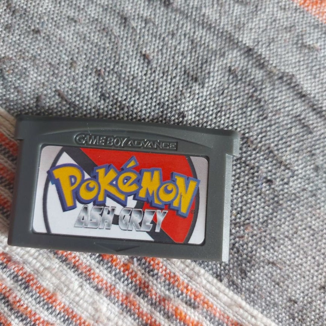Pokemon Ash Gray Game Cartridge Nintendo Gameboy Advance Spain Language ...