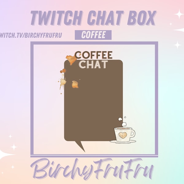 Twitch Chat Box - Etsy