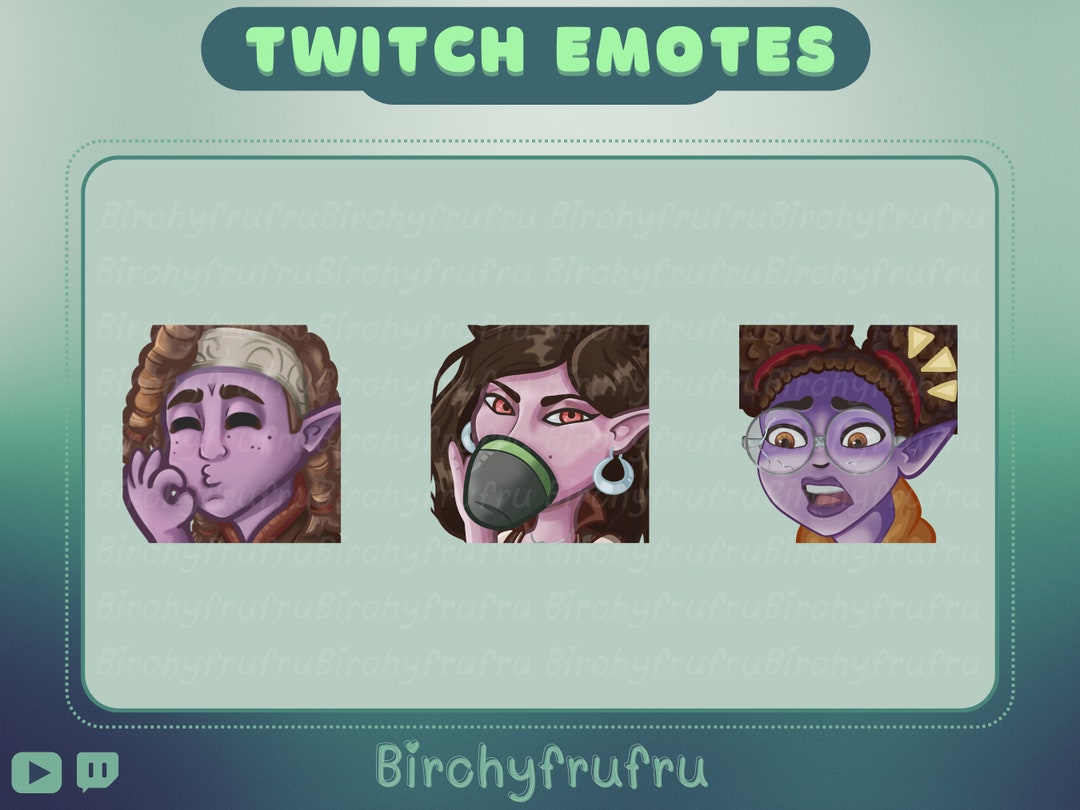 Palia Emotes for Twitch and Discord Set 01 | Reth Tamala Jina - Etsy
