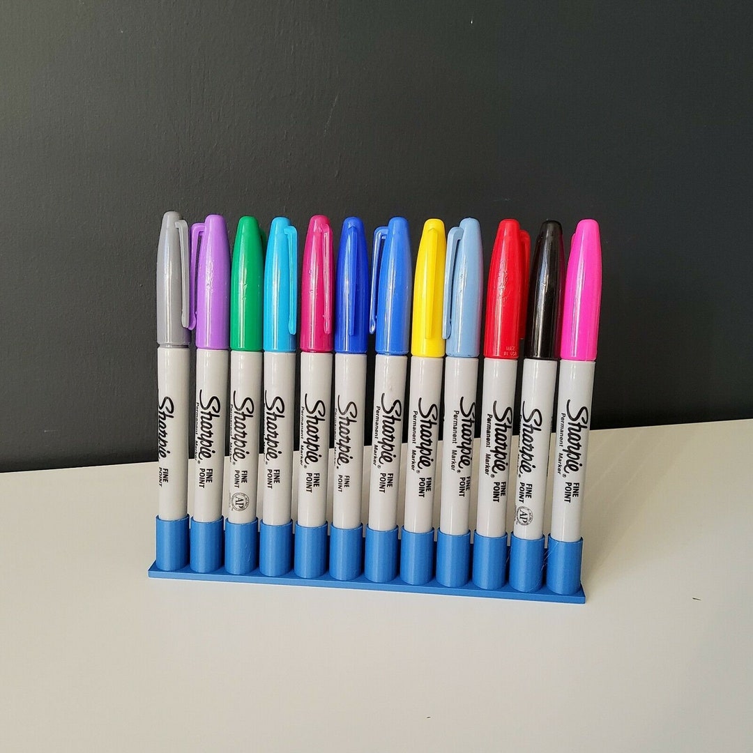 Sharpie Pen Holder Desk Display Stand Pen Pot Organiser for - Etsy UK