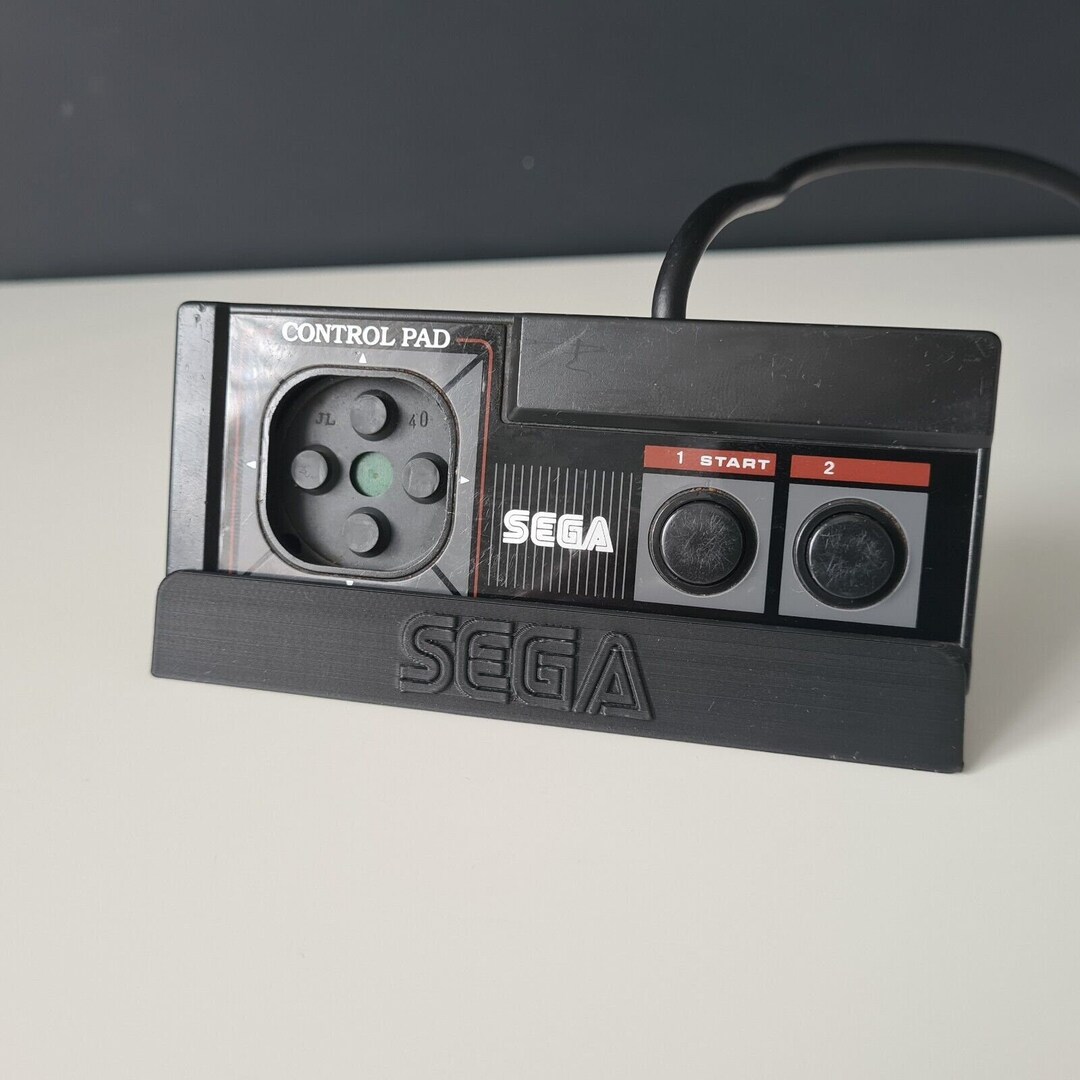 Sega Master System Controller Display Stand Holder Black - Etsy