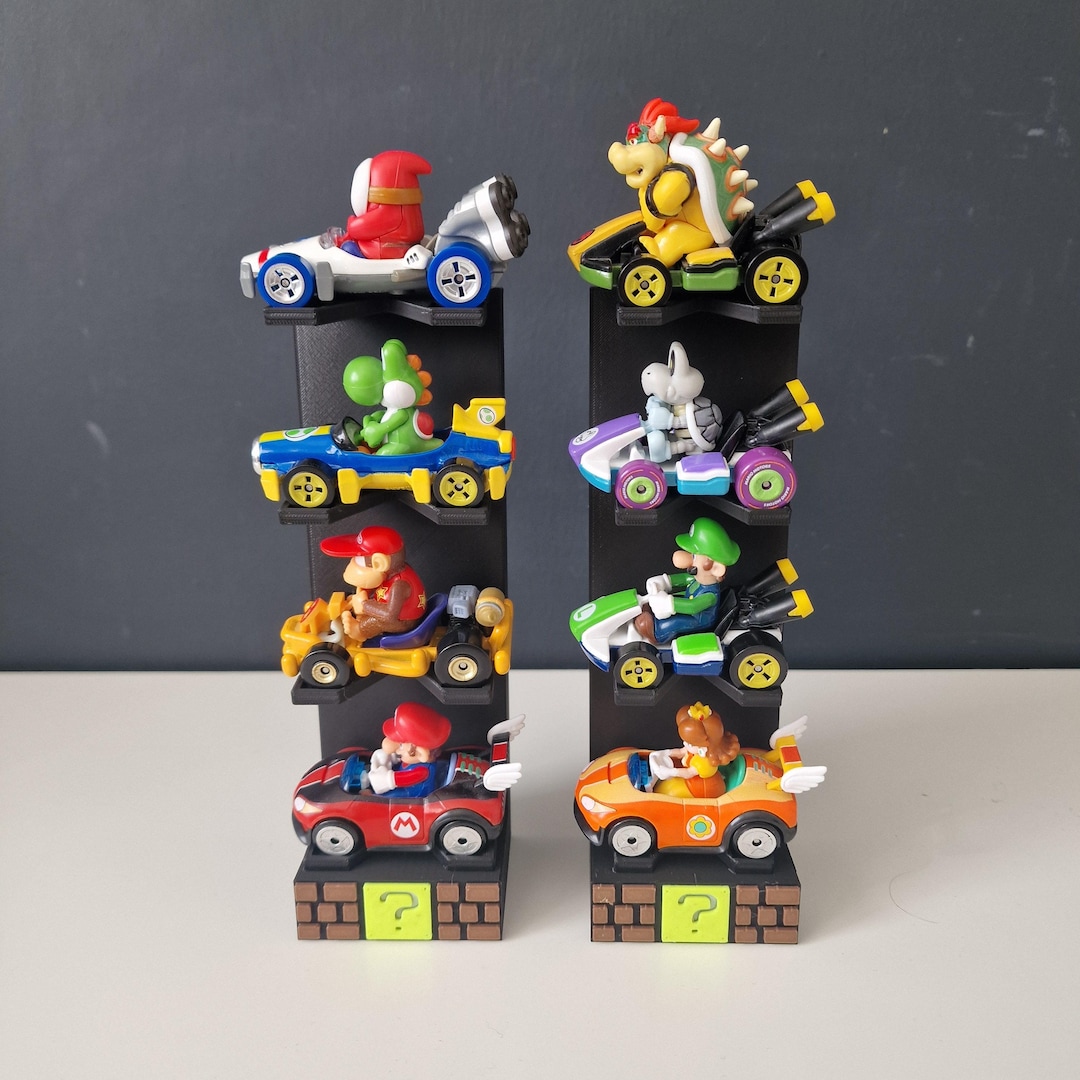 Hot Wheels Mario Kart Display Stand for Mario Kart Die Cast Models Like ...
