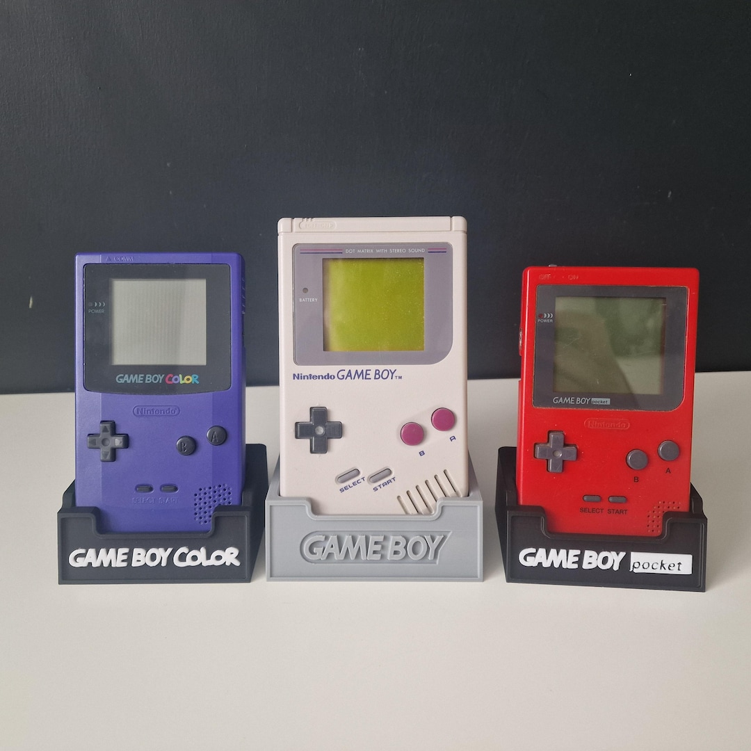 Nintendo Gameboy Display Stand for Gameboy Color, Gameboy Original DMG ...