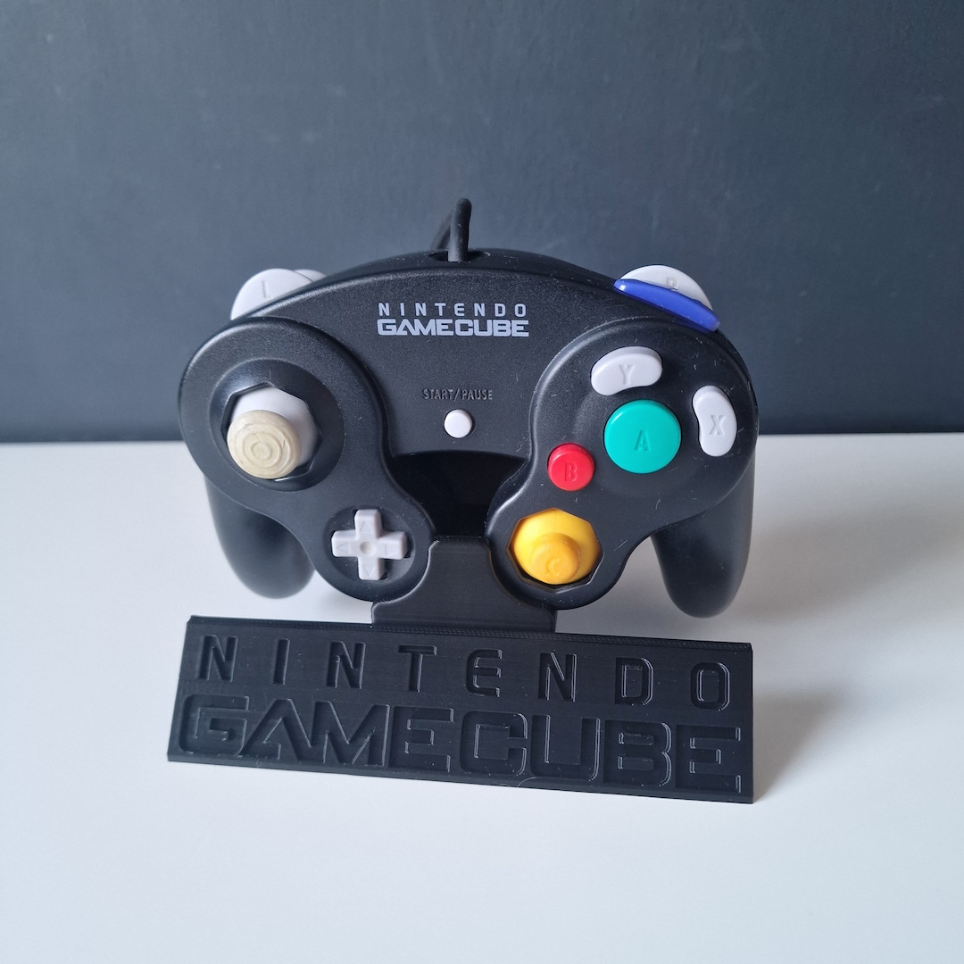 Nintendo Gamecube Controller Display Stand Holder - Black - Etsy
