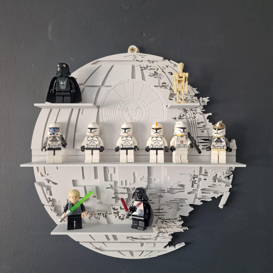 Star Wars Death Star Hanging Wall Display Shelf for Lego Star Wars ...