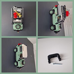Lego Icons Land Rover Classic Defender 90 #10317 Wall Display Mount ...