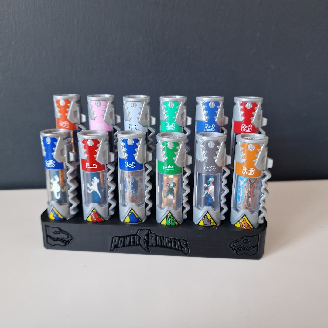 Power Rangers Dino Charge Energem Display Stand Holder - Holds 12 ...