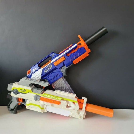 Nerf Silencer Mod Barrel Attachment Extension for Rapidstrike Modulus Stryfe Etsy UK