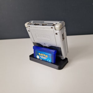 GBA SP / Gameboy Advance SP Console Display Stand Holder - Silver or ...