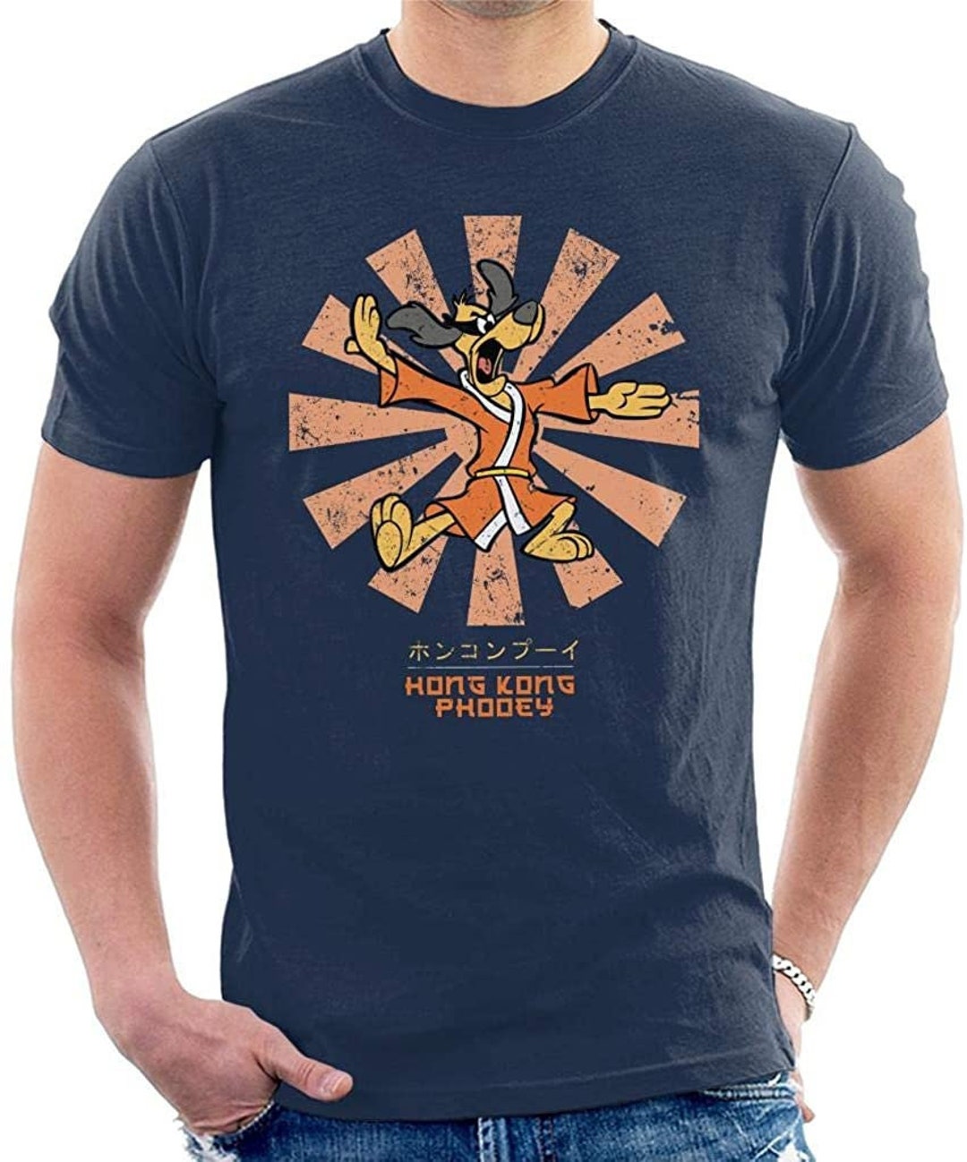 Kong Phooey 70's Retro T-shirt, Men's Fun Comedy Shirts Unisex Style ...