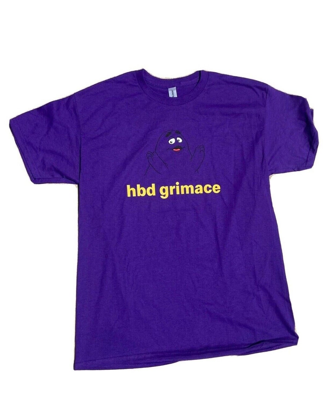 HBD Grimace Purple T-shirt Grimace 50th Birthday Milkshake - Etsy UK