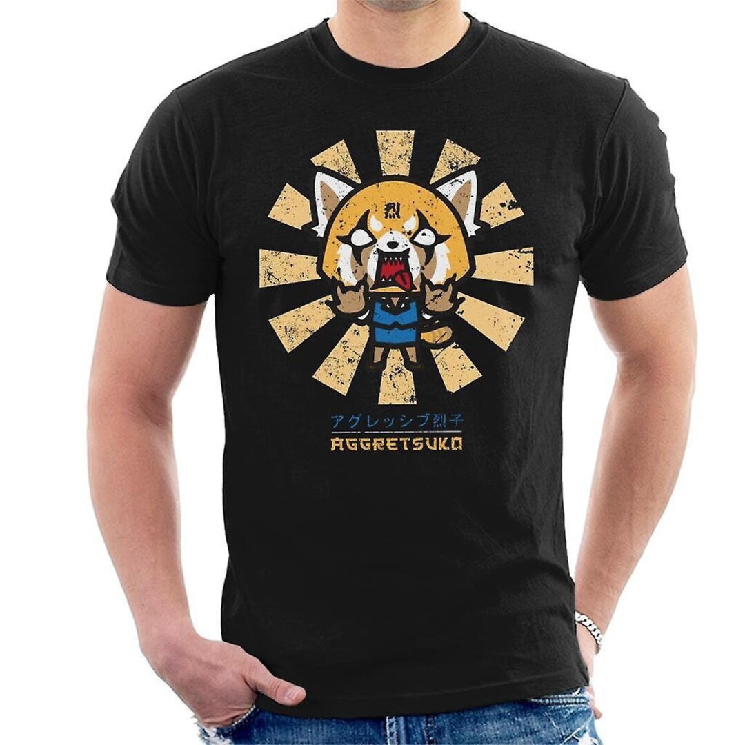 Angry Retsuko Retro T-shirt Men's Fun Comedy Shirts - Etsy
