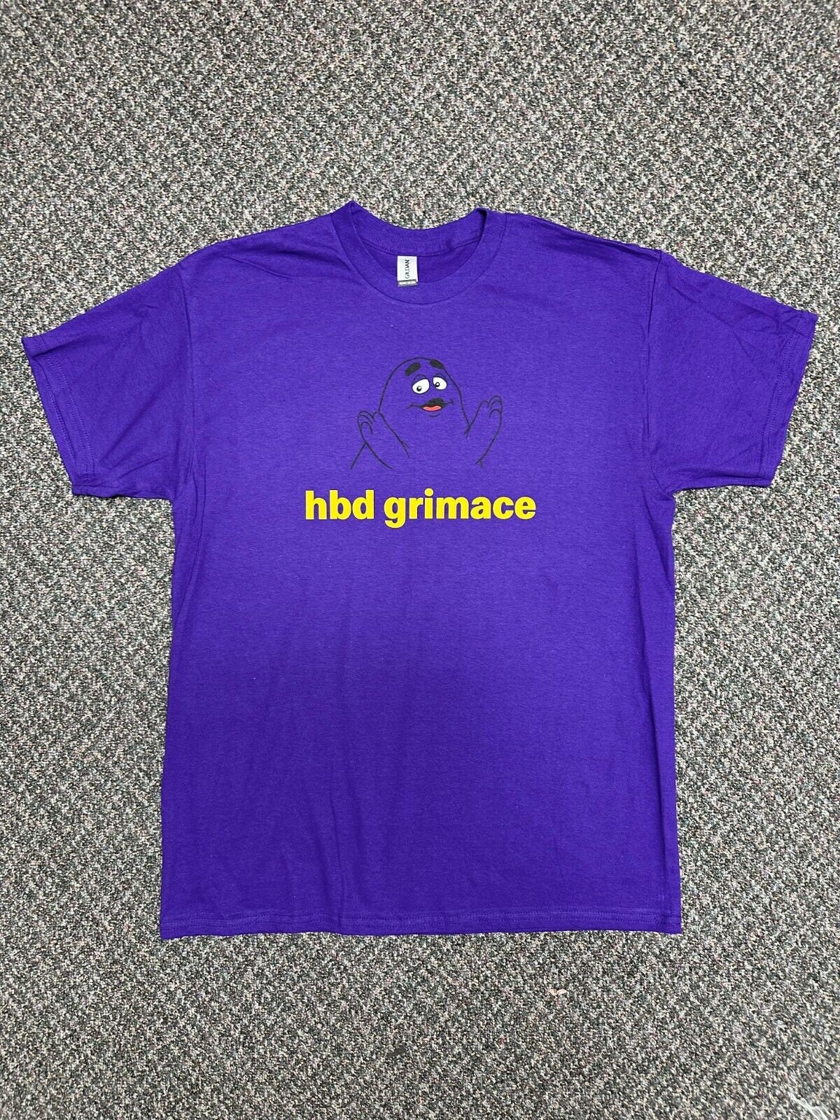 HBD Grimace Purple T-shirt Grimace 50th Birthday Milkshake - Etsy UK