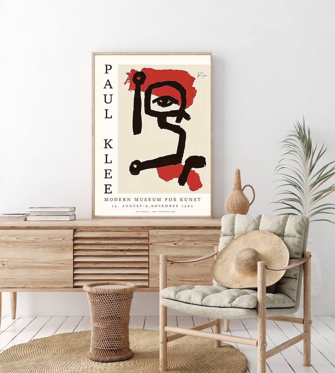 Paul Klee Poster, Paul Klee Artwork Poster, Exhibition Poster, Museum ...