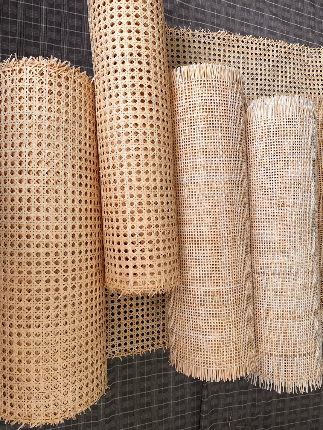 20 Width Natural Hexagon Rattan Cane Webbing Cane for Furniture Rattan ...