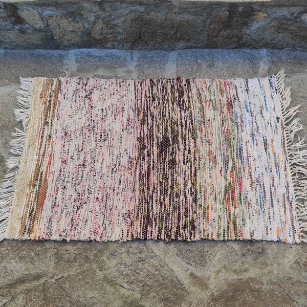 Country Rag Rug - Etsy