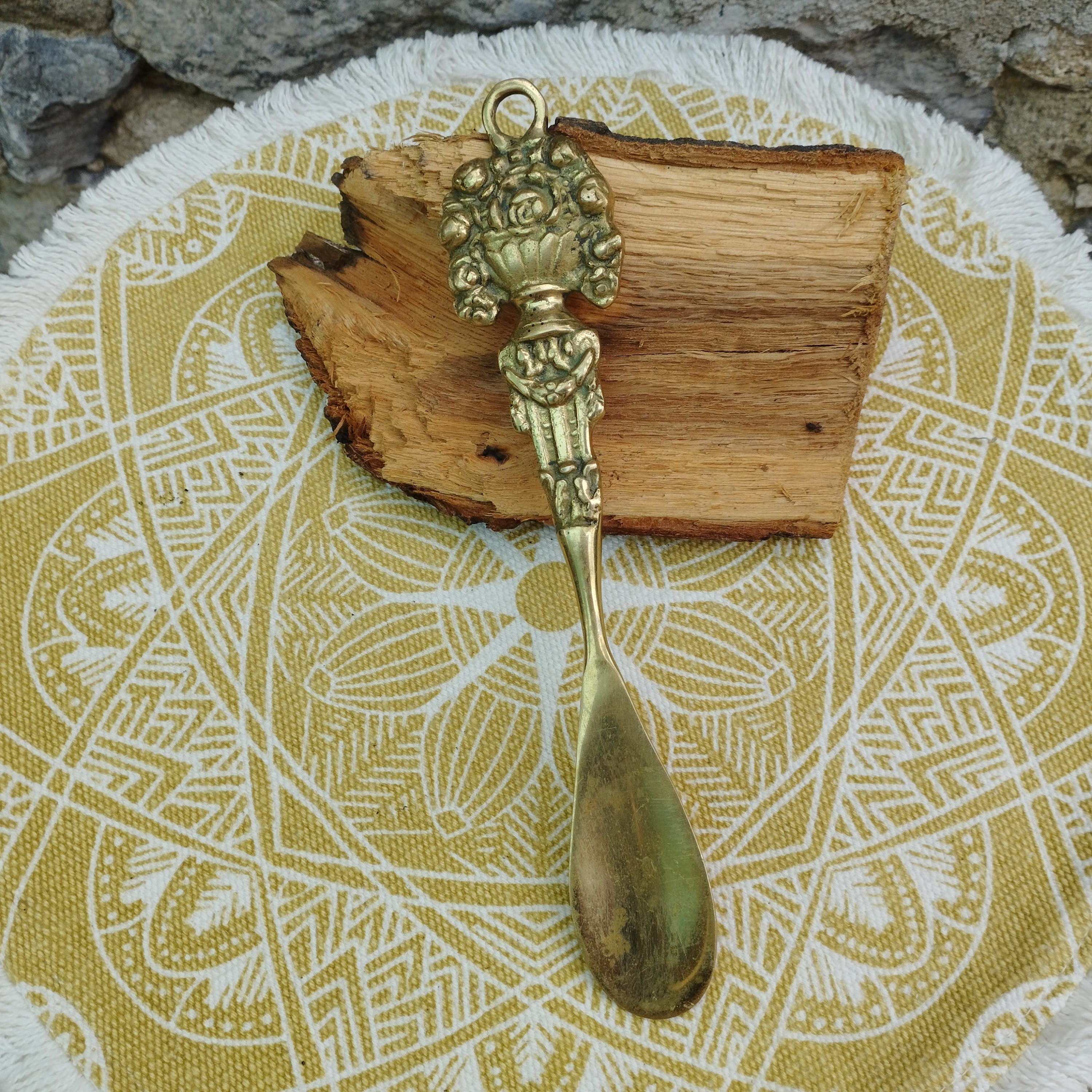 Vintage Brass Shoe Spoon, Antique Shoe Horn, Retro Decoration for a ...