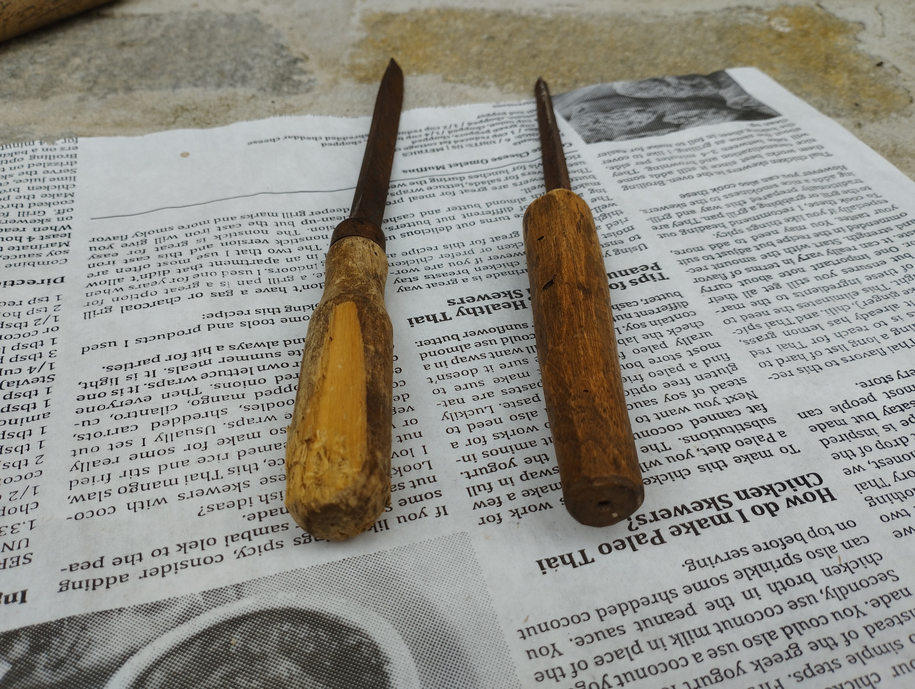 Set of Two Old Metal Files Vintage Metal File Gift for Man - Etsy