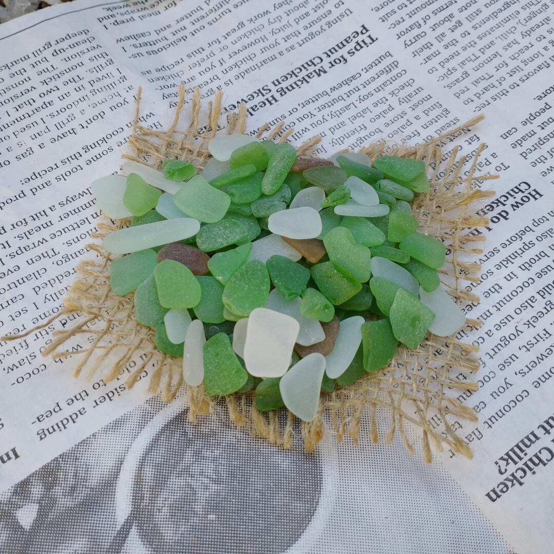 Miniature Sea Glass, 100 Grams, Real Beach Glass, Sea Glass for Crafts ...
